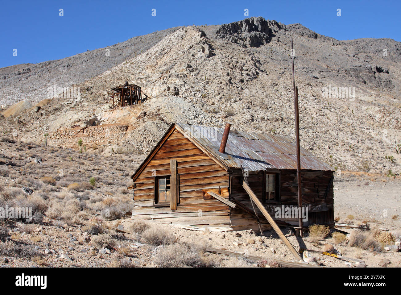 The Lost Burro Gold Mine in Death Valley National Park Stock Photo - Alamy