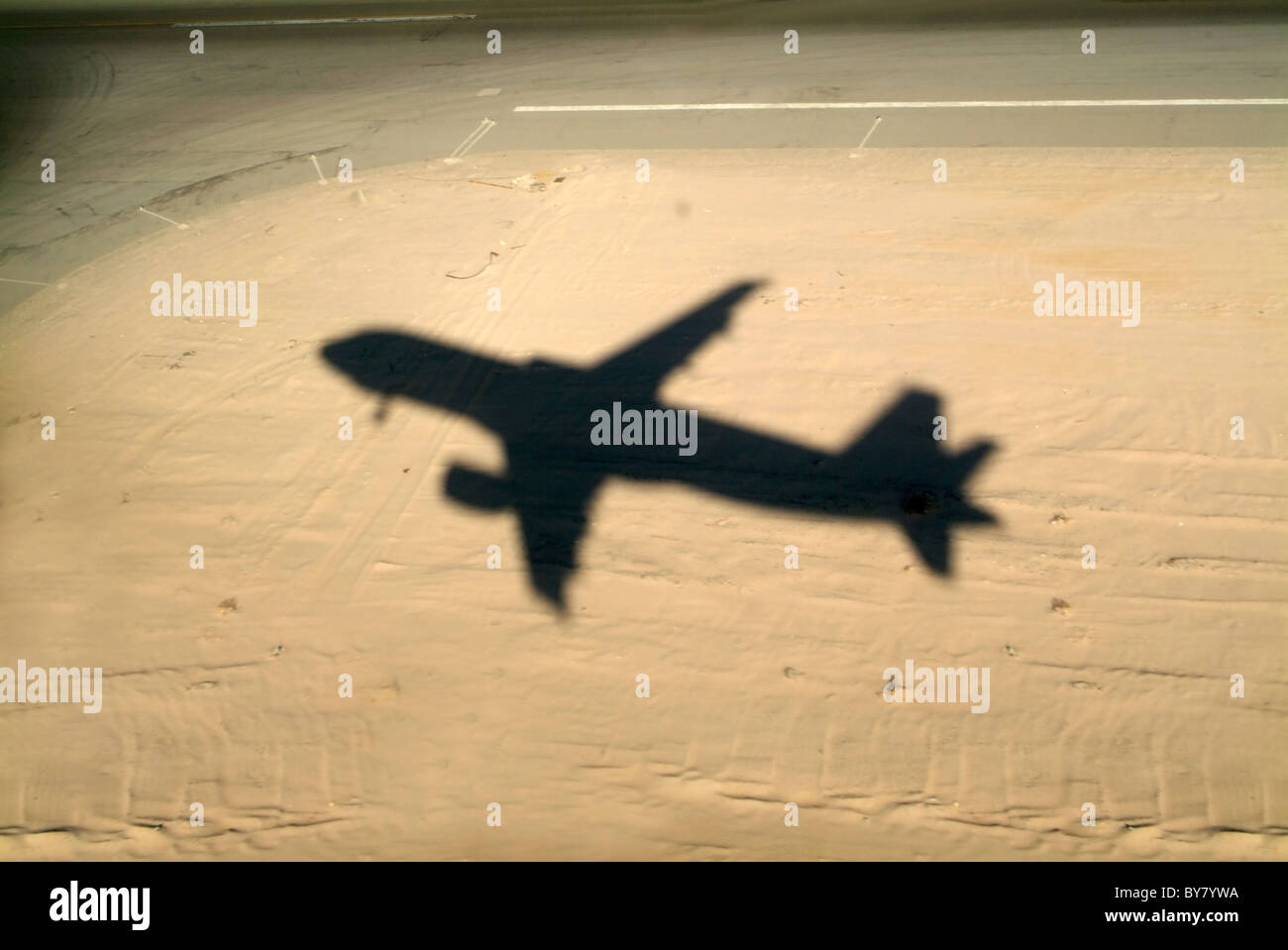 Airplane Shadow Land High Resolution Stock Photography and Images - Alamy