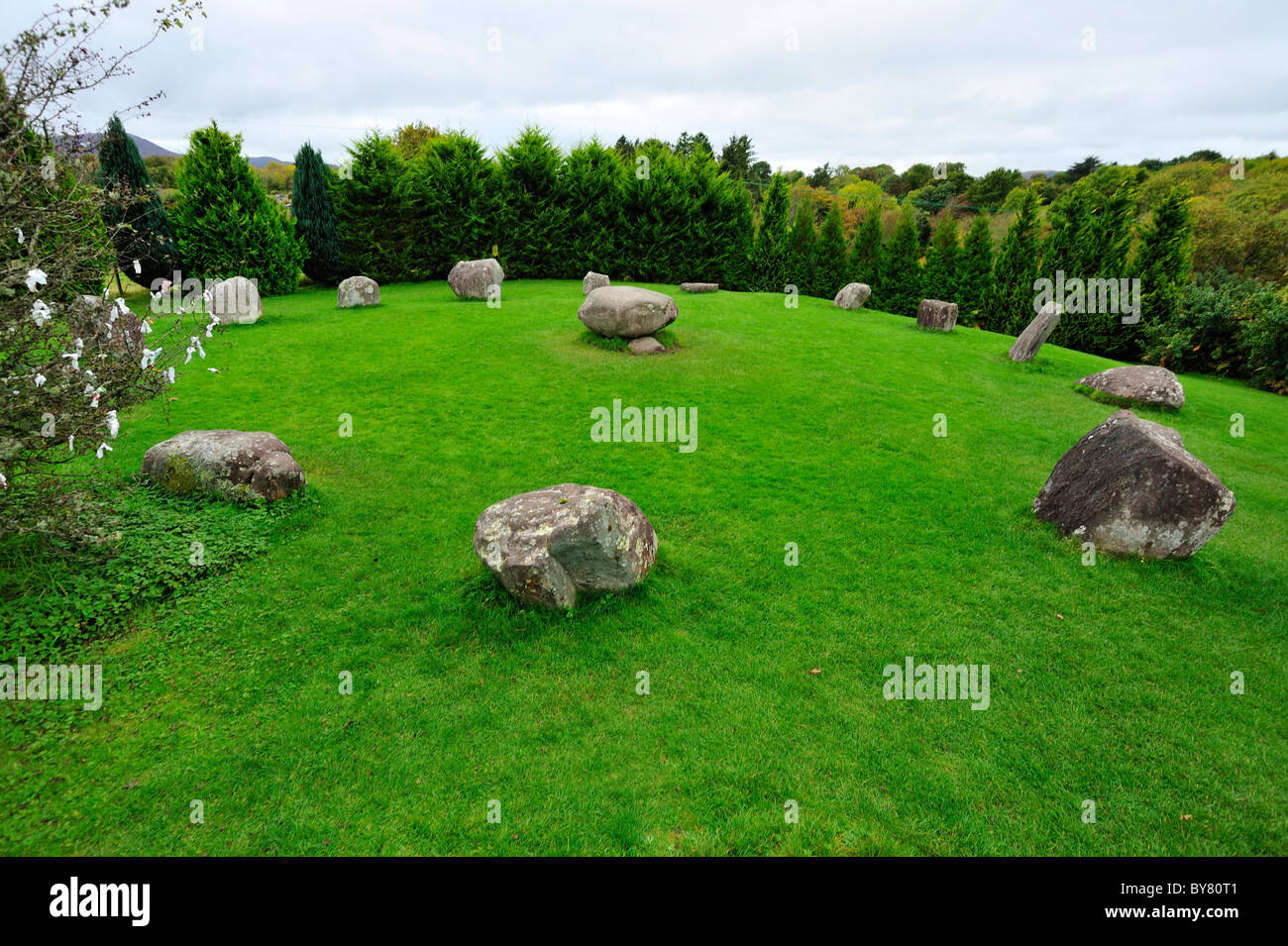 Kenmare Stone Circle, Kenmare, County Kerry, Ireland Stock Photo - Alamy