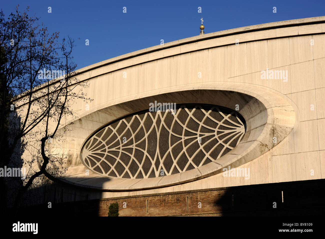 Italy, Rome, Vatican, Sala Nervi, designed by Pier Luigi Nervi Stock ...