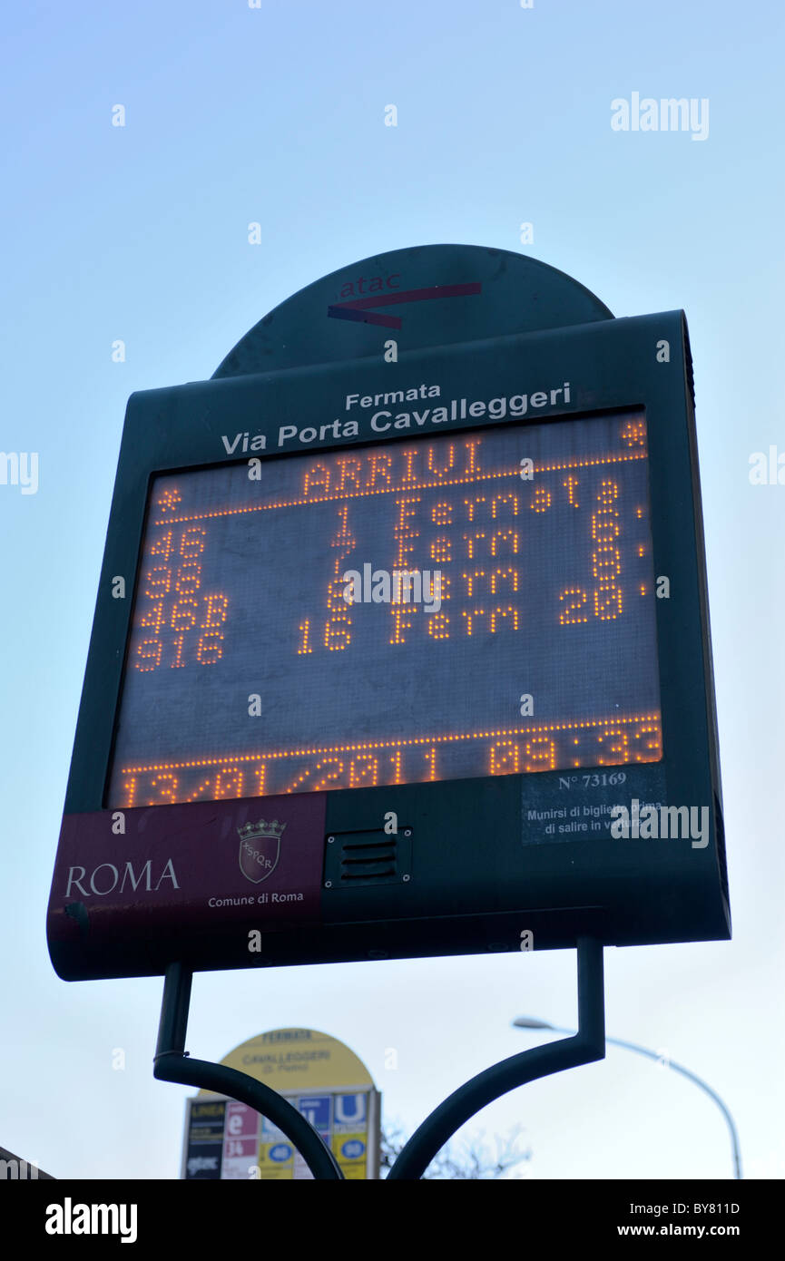 Bus stops signs hi-res stock photography and images - Alamy