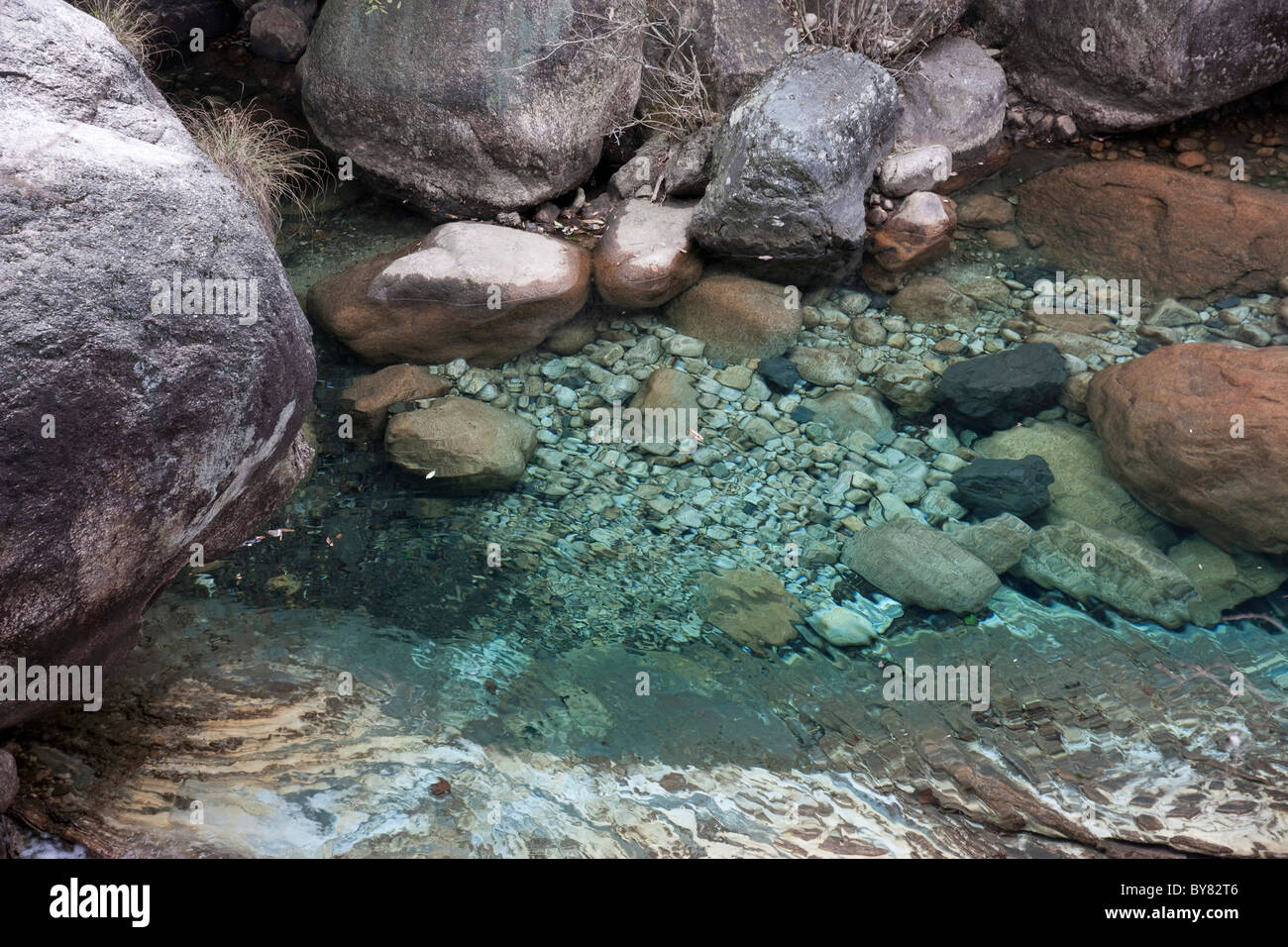 Natural Rock Valley Stock Photo - Alamy