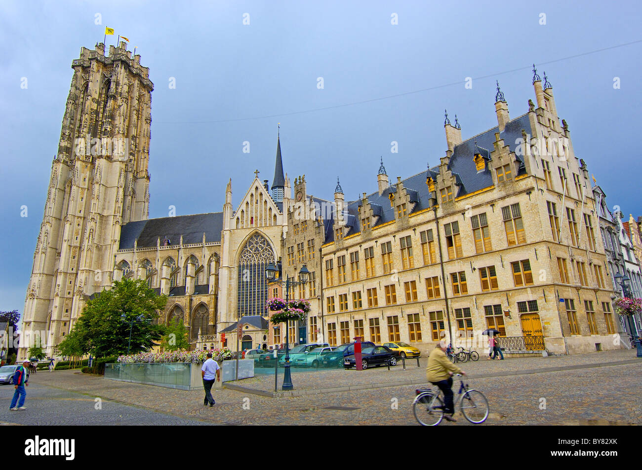 Mechlin cathedral hi-res stock photography and images - Alamy