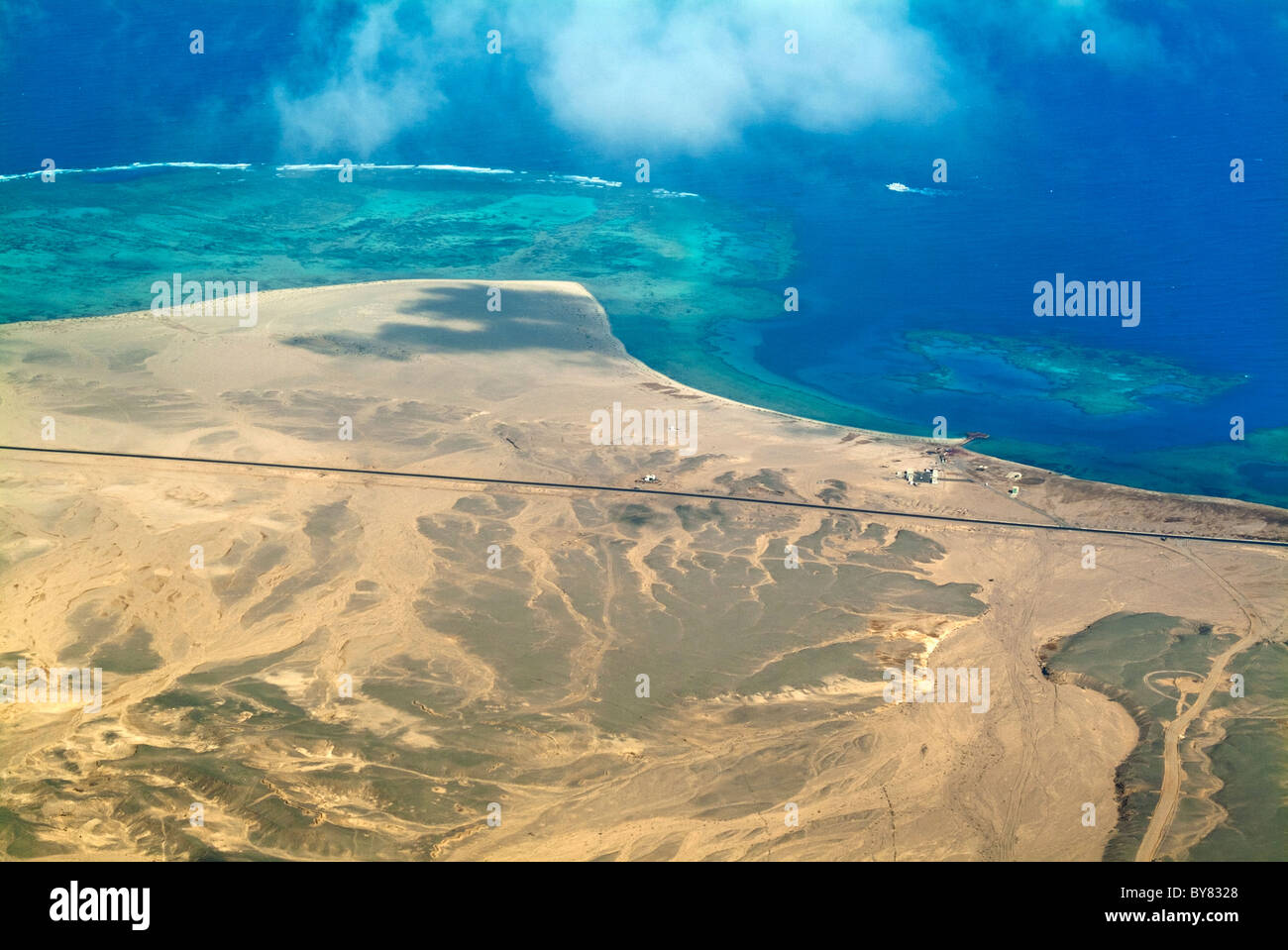 Egypt red sea aerial view hi-res stock photography and images - Alamy