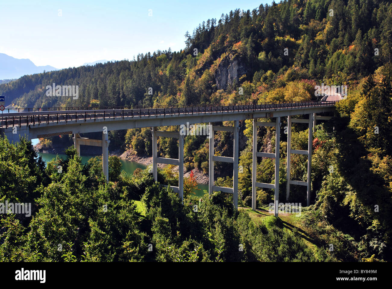 road bridge on the mountain Stock Photo - Alamy