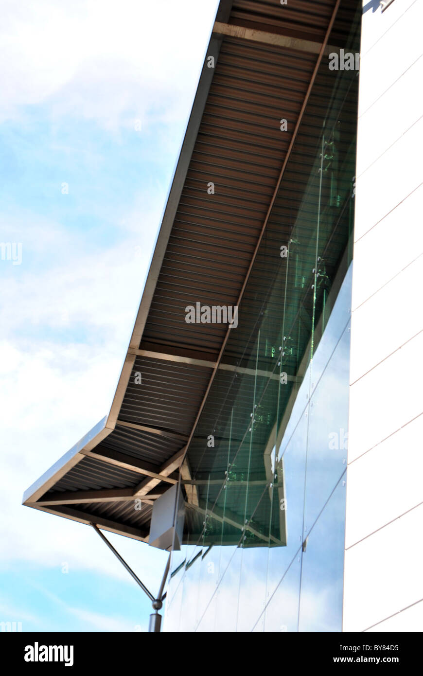 modern building with large windows Stock Photo - Alamy