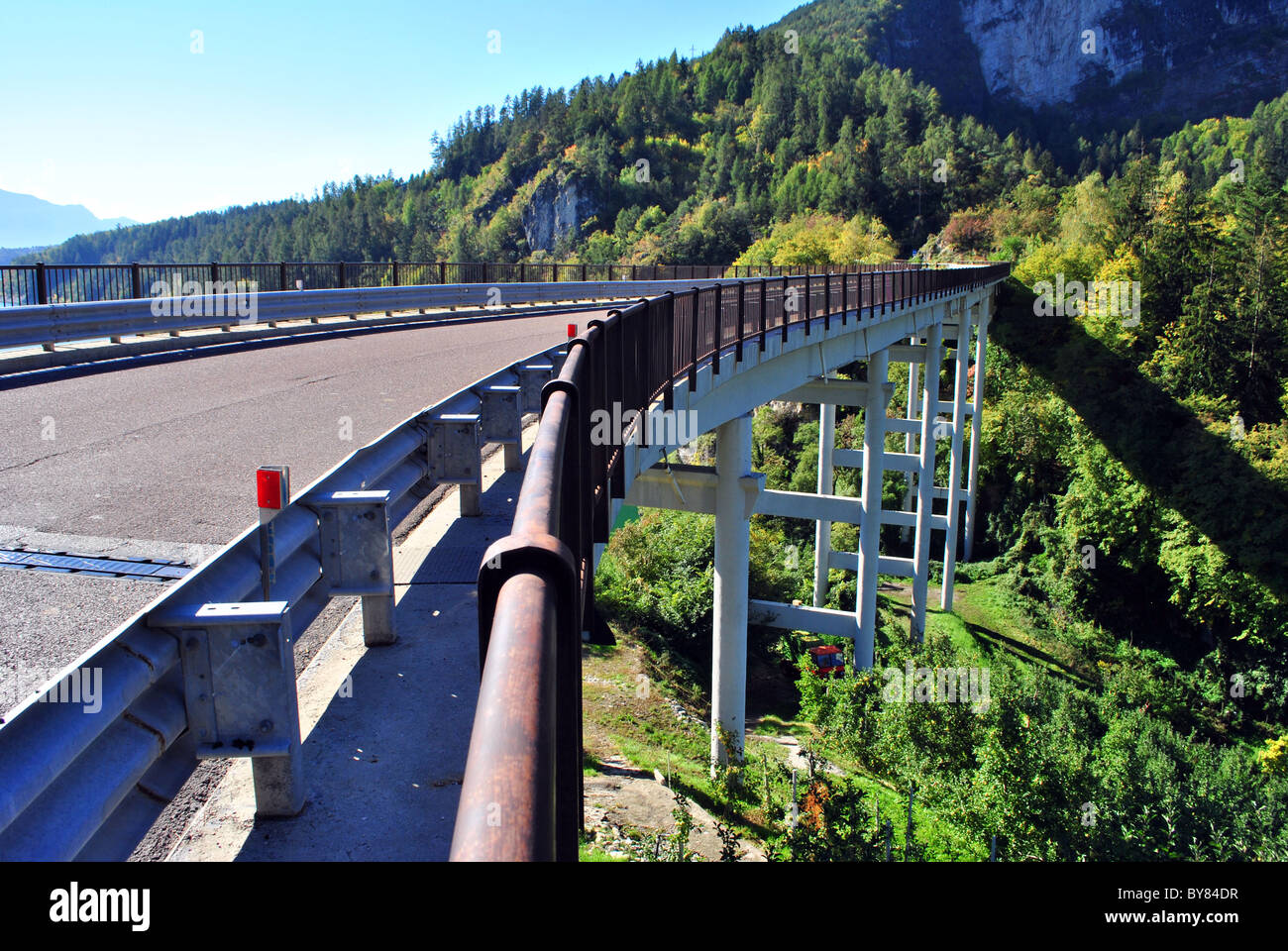 road bridge on the mountain Stock Photo - Alamy