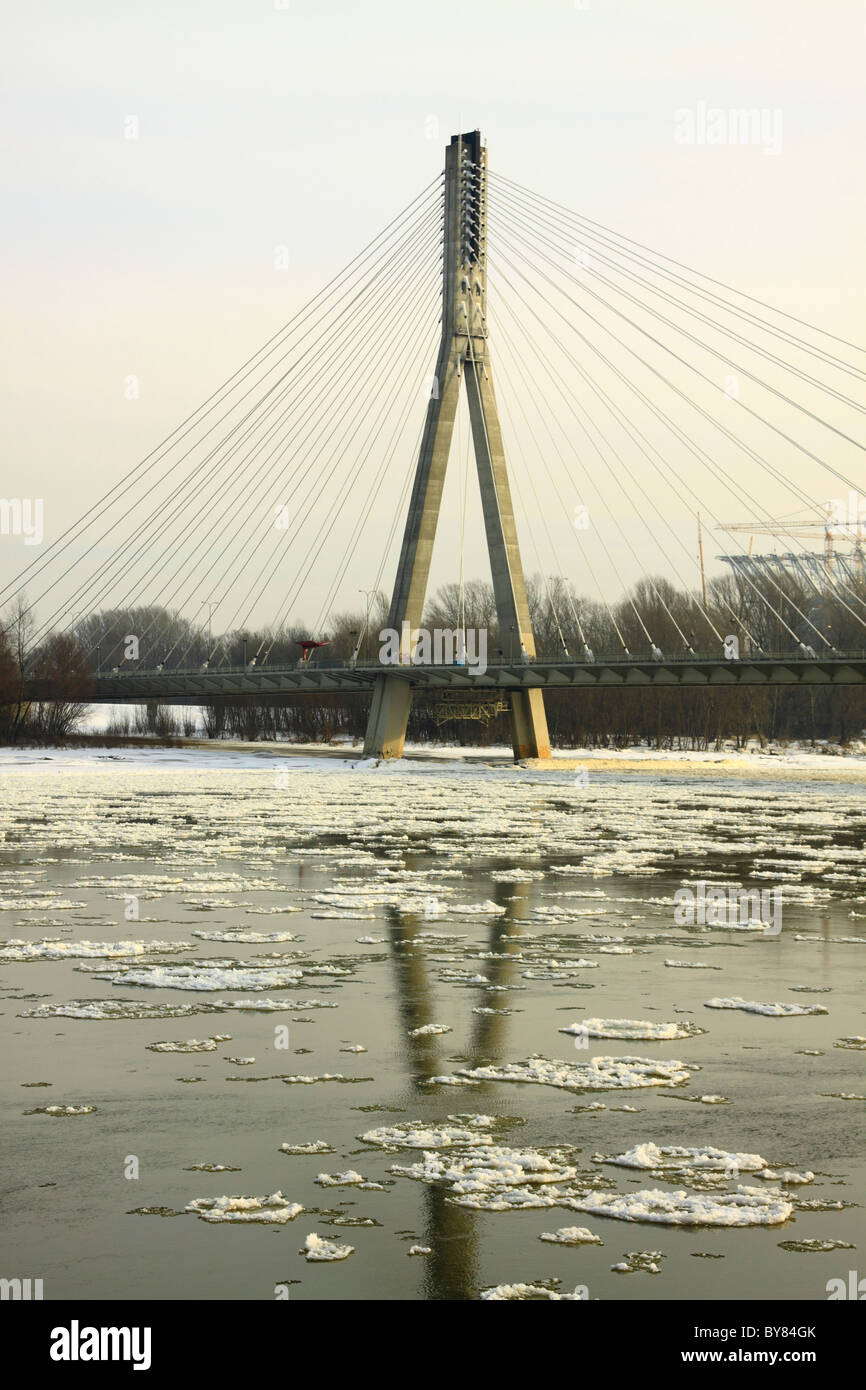 Swietokrzyski suspension bridge architecture hi-res stock photography ...