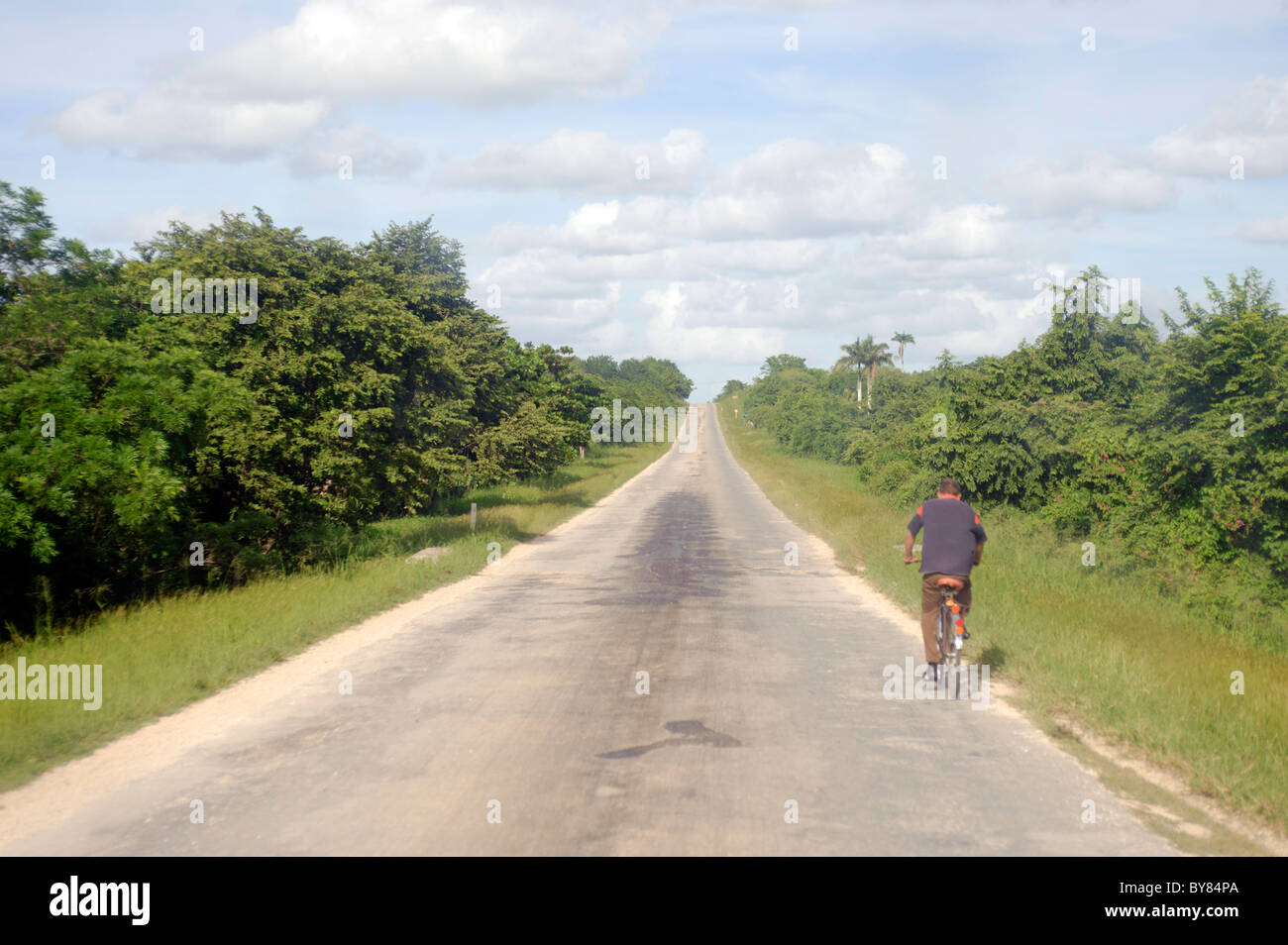 Road in Cuba Stock Photo - Alamy