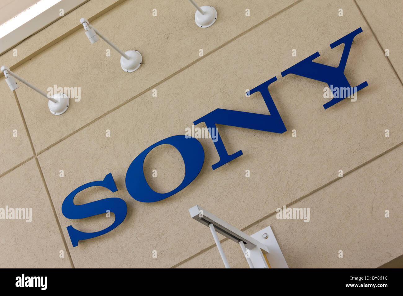 Sony outlet store, Chicago Premium Outlets, Aurora, Illinois, USA Stock ...