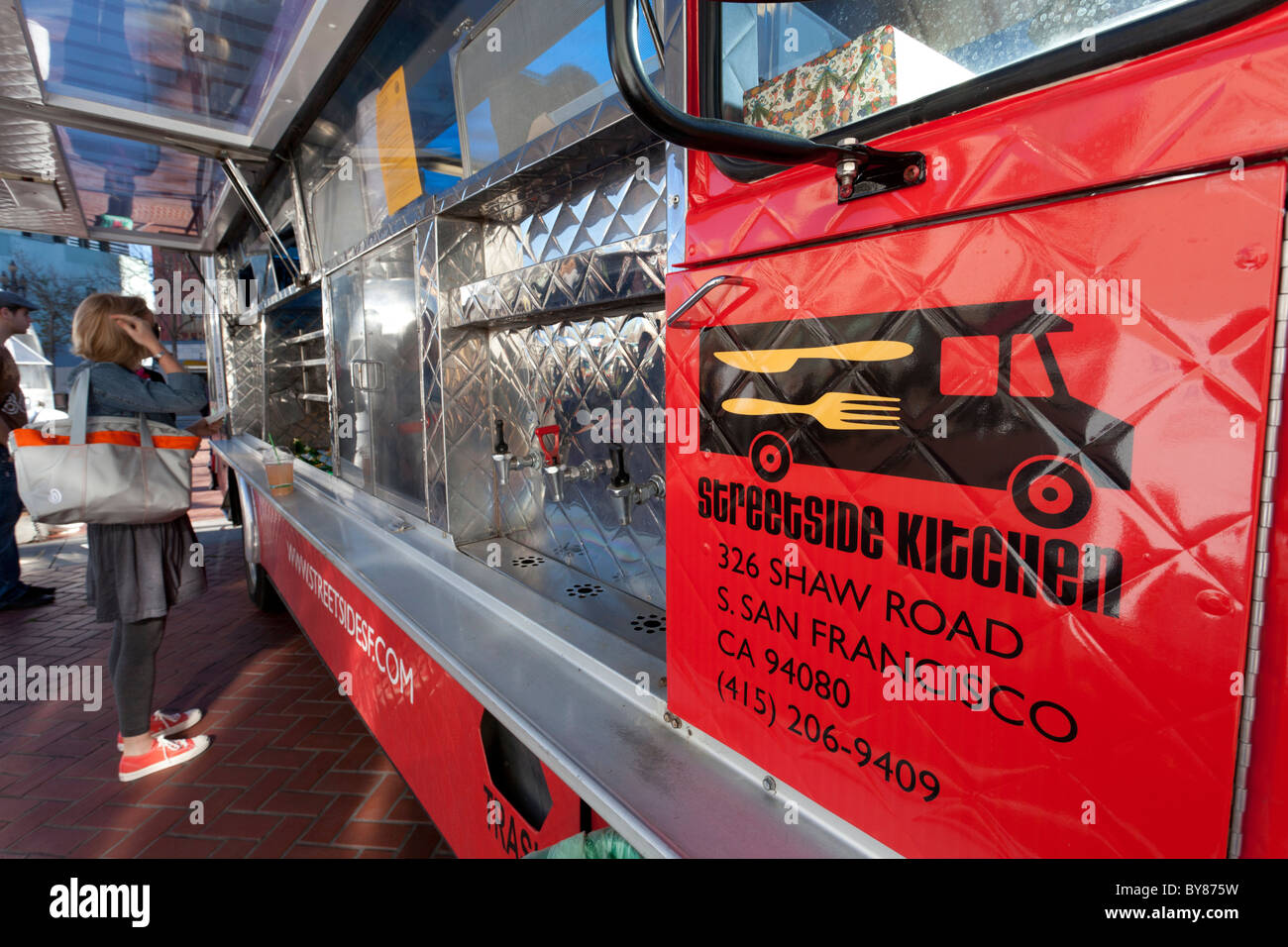 Off the Grid, The City's Best Gourmet Mobile Food, San Francisco Stock ...