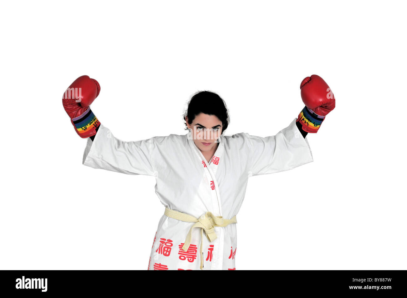 Female boxing still life hi-res stock photography and images - Alamy