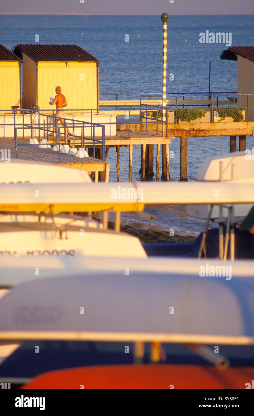 BEACH, LIDO DI OSTIA, ROME, ITALY Stock Photo - Alamy