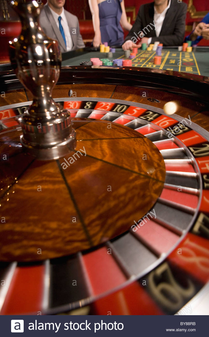 Roulette Wheel Spinning Stock Photos & Roulette Wheel Spinning Stock ...