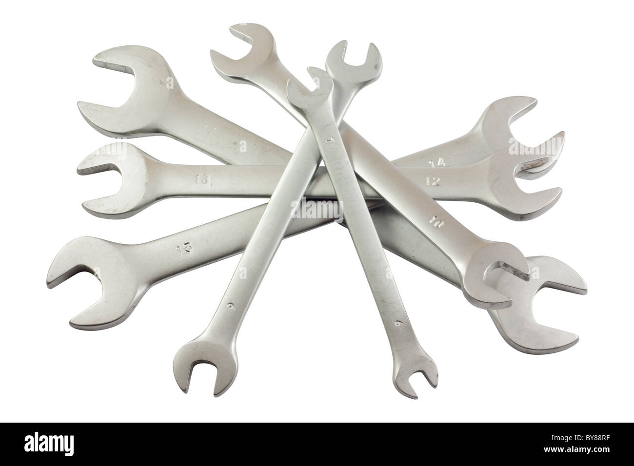Bunch of spanners hi-res stock photography and images - Alamy