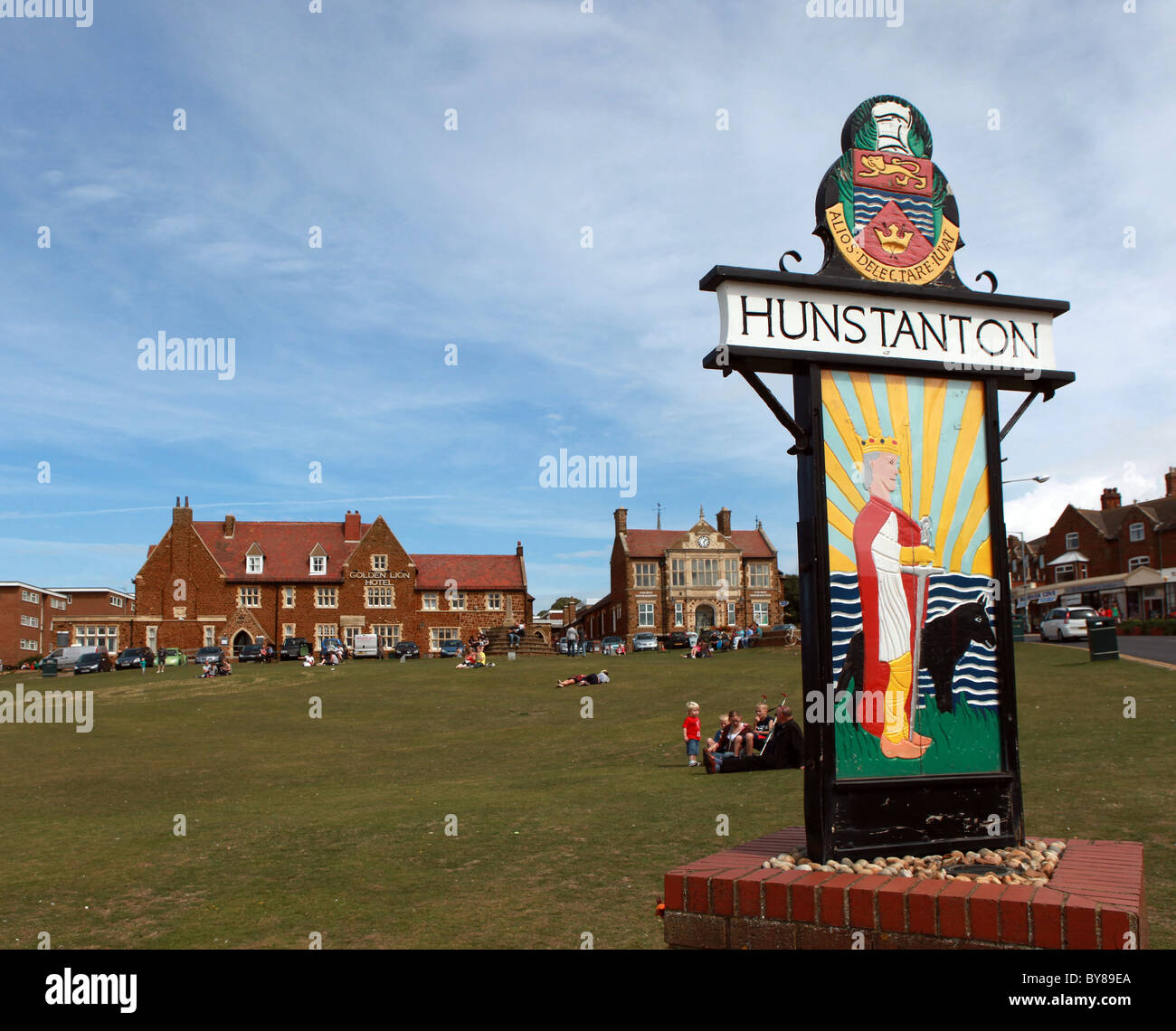 Pictured is the seaside town of Hunstanton in north Norfolk. Photo by ...