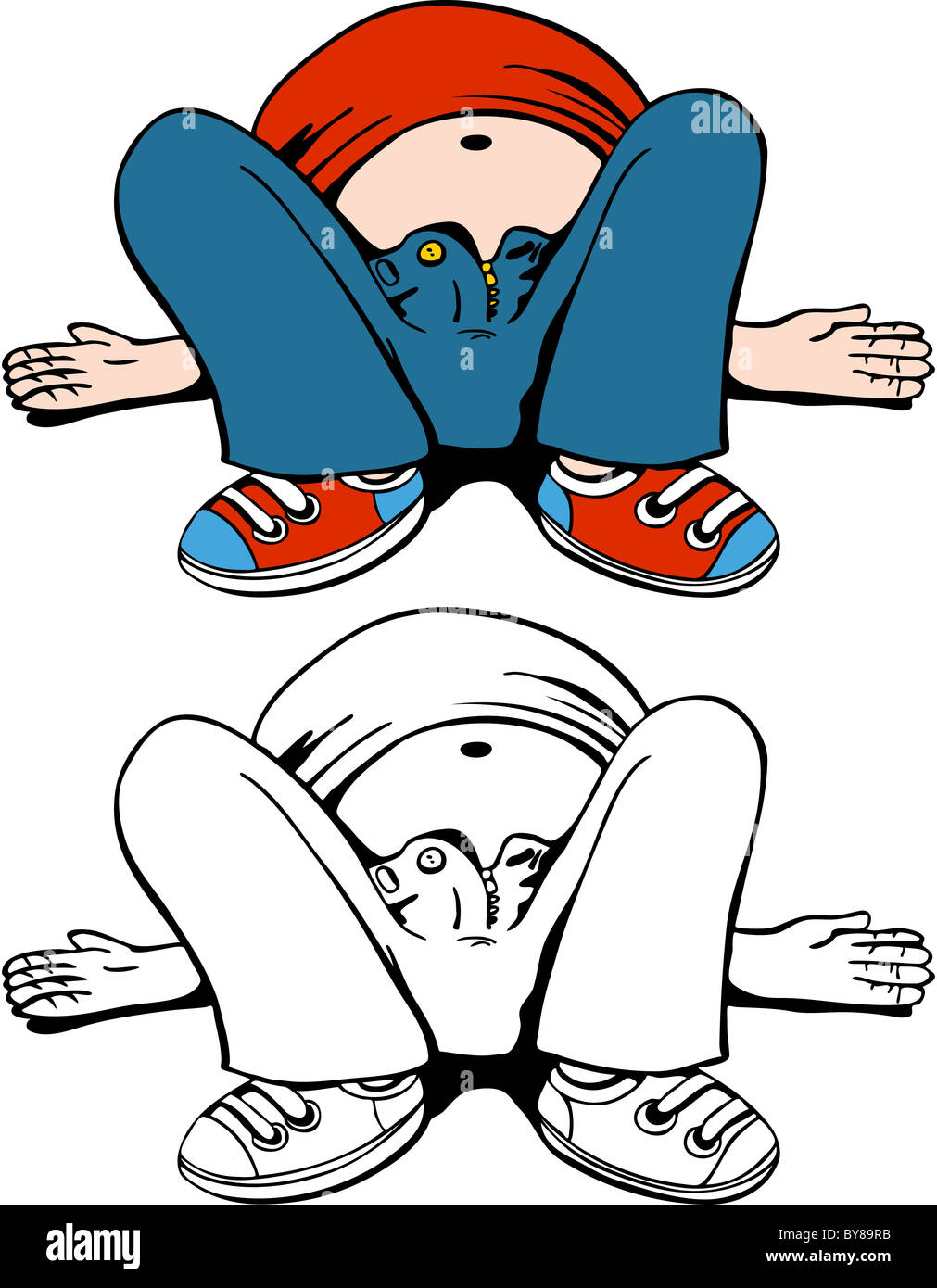 Full Belly Cartoon