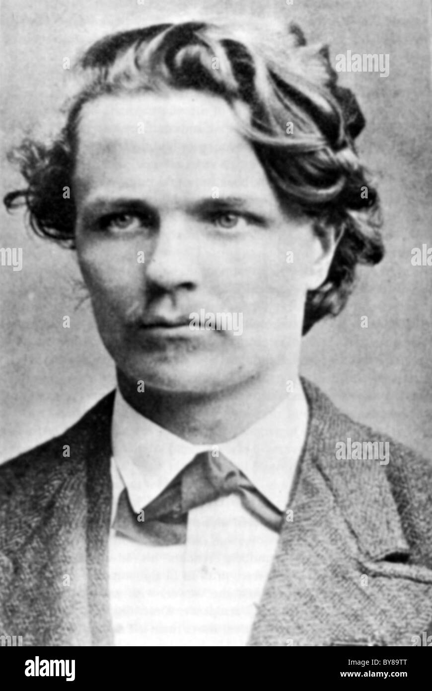 AUGUST STRINDBERG (1849-1912) Swedish writer and playwright Stock Photo ...