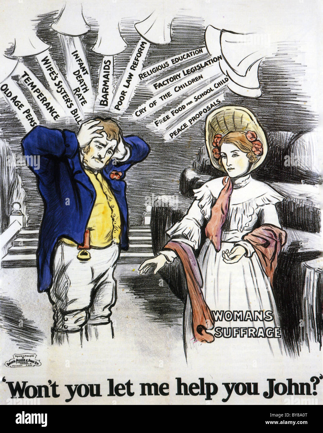 Suffrage poster hi-res stock photography and images - Alamy