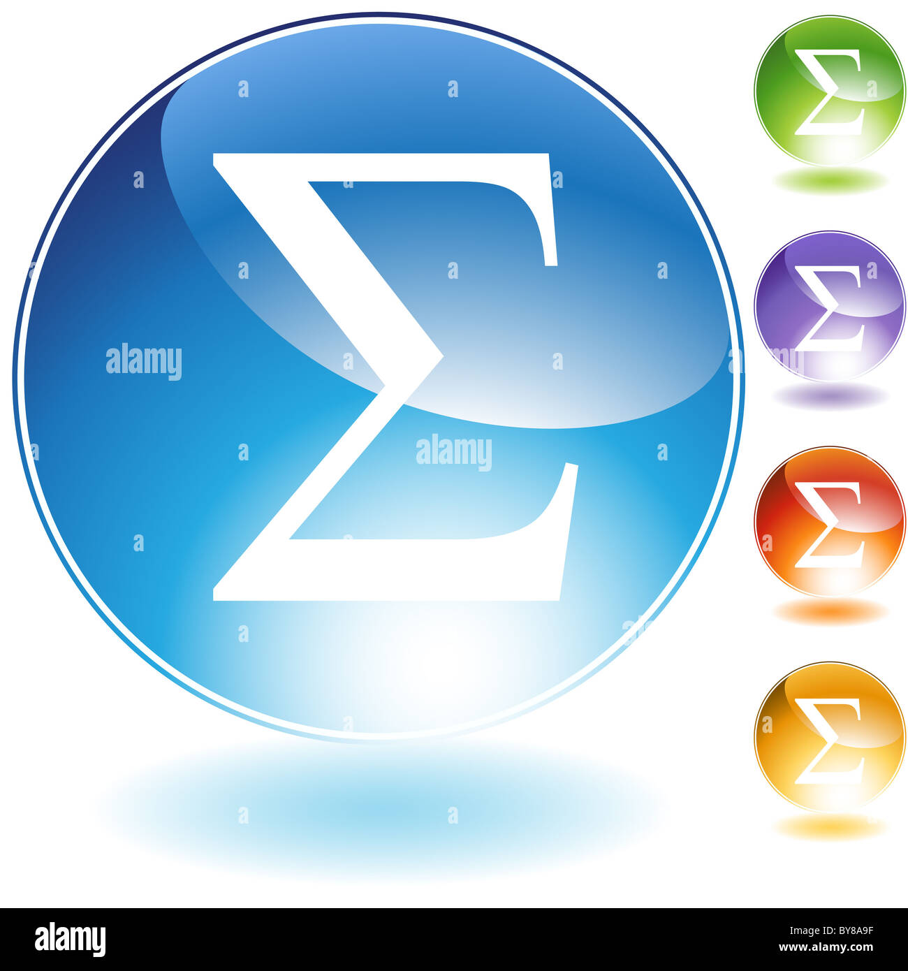 An image of the Greek Sigma symbol Stock Photo - Alamy