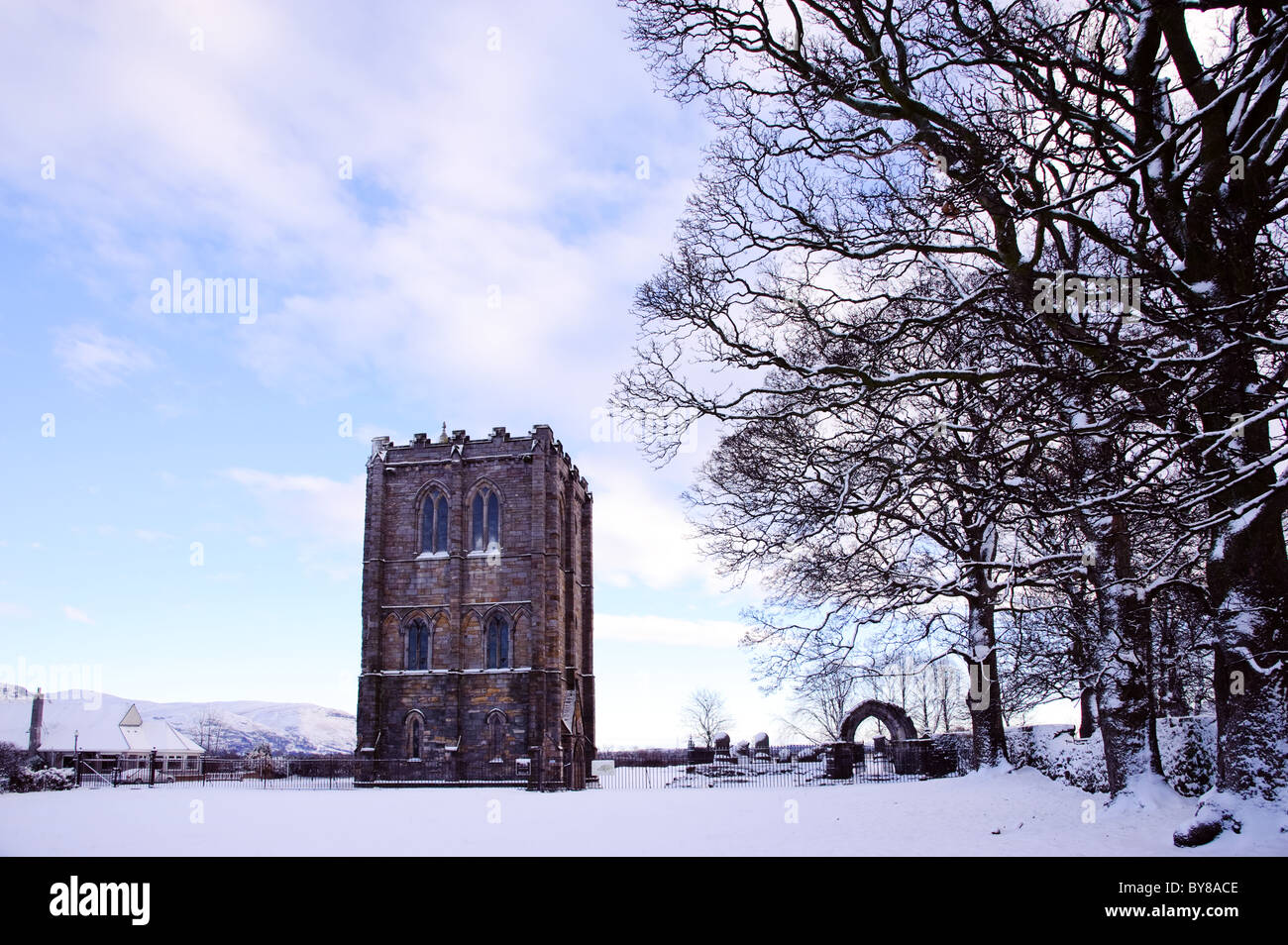 Cambuskenneth Abbey Bell Tower, Stirling, Scotland, UK Stock Photo - Alamy