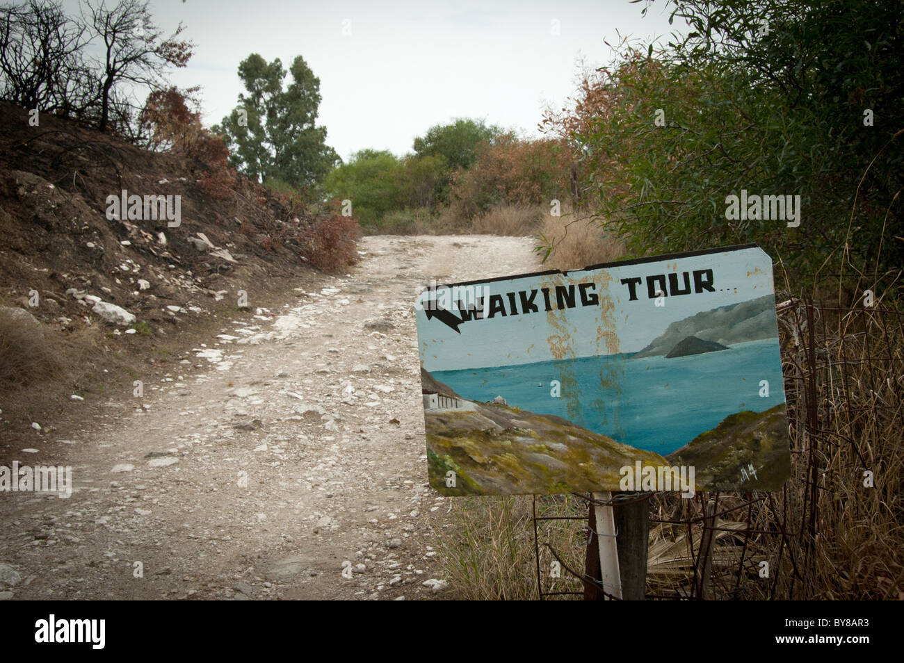menacing walking path Stock Photo - Alamy