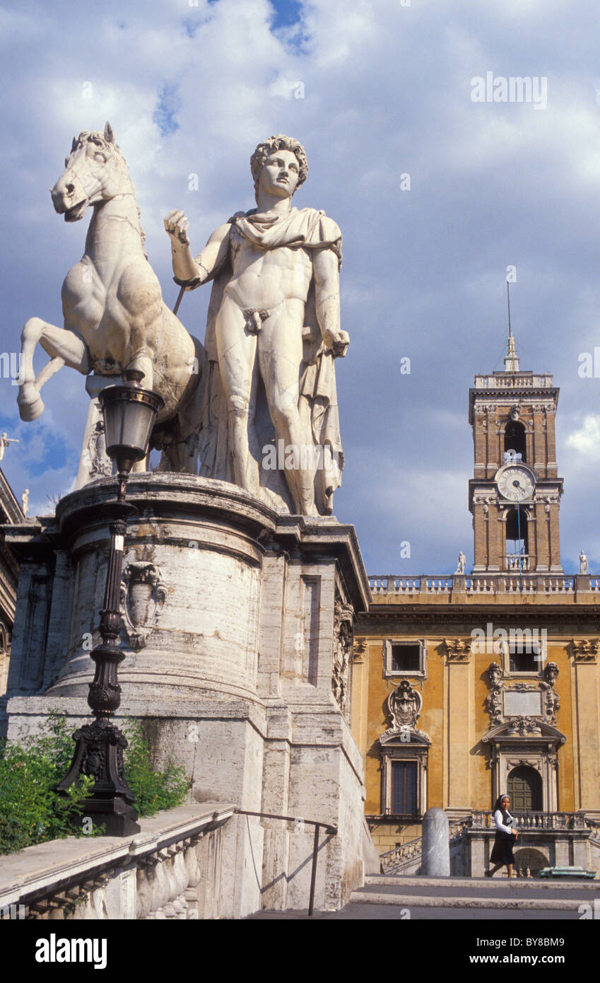 PALAZZO SENATORIO, SENATOR PALACE, CAPITOL, ROME, ITALY Stock Photo - Alamy