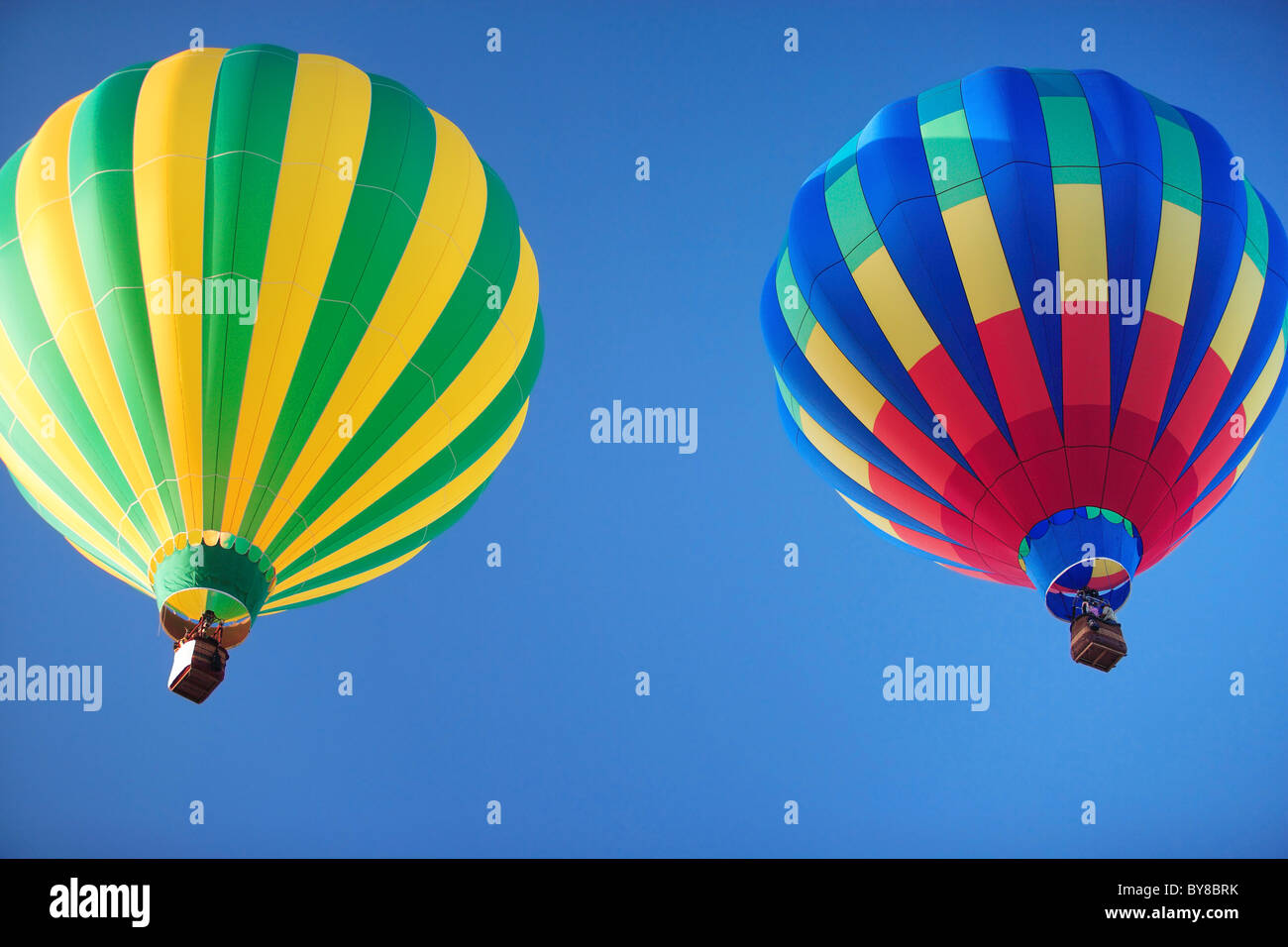 Colorful hot air balloons Stock Photo - Alamy
