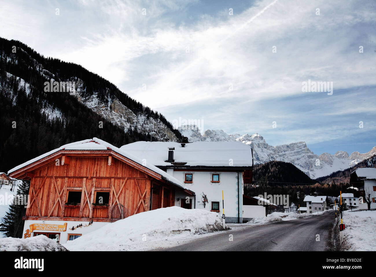 Val Badia Trentino Alto Adige Italy Stock Photo - Alamy