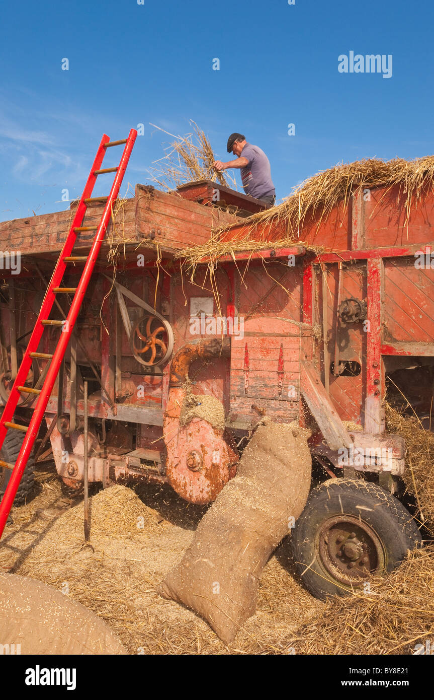 Threshing machine hi-res stock photography and images - Alamy