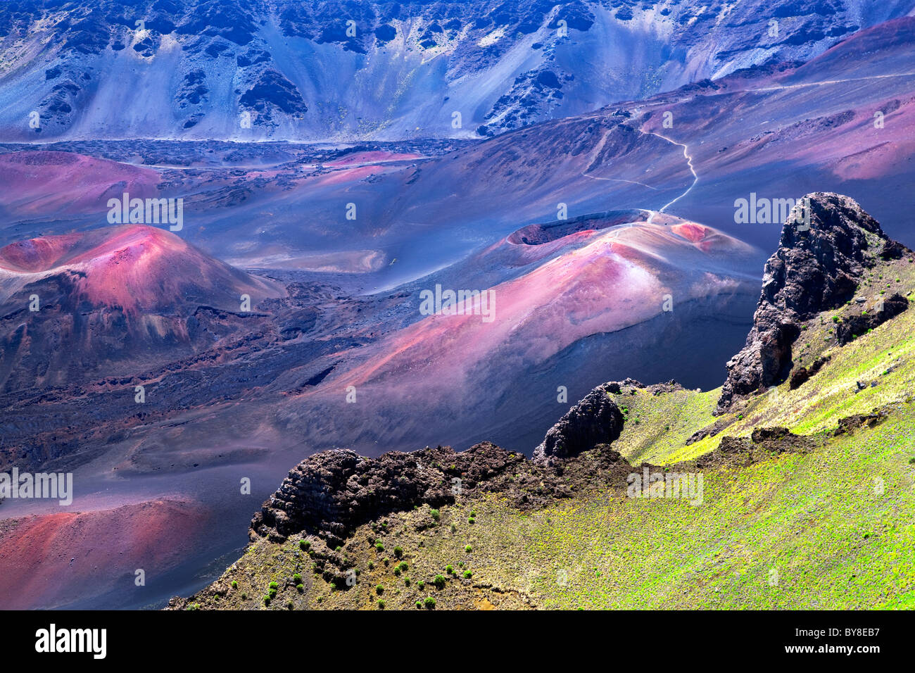 Volcan Haleakala Haleakala National Park Maui Map, Photos, And