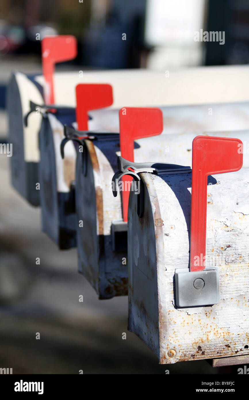 Row of boxes hi-res stock photography and images - Alamy