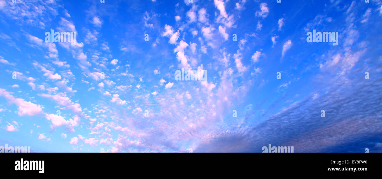 Partly Cloudy Background Stock Photo - Alamy