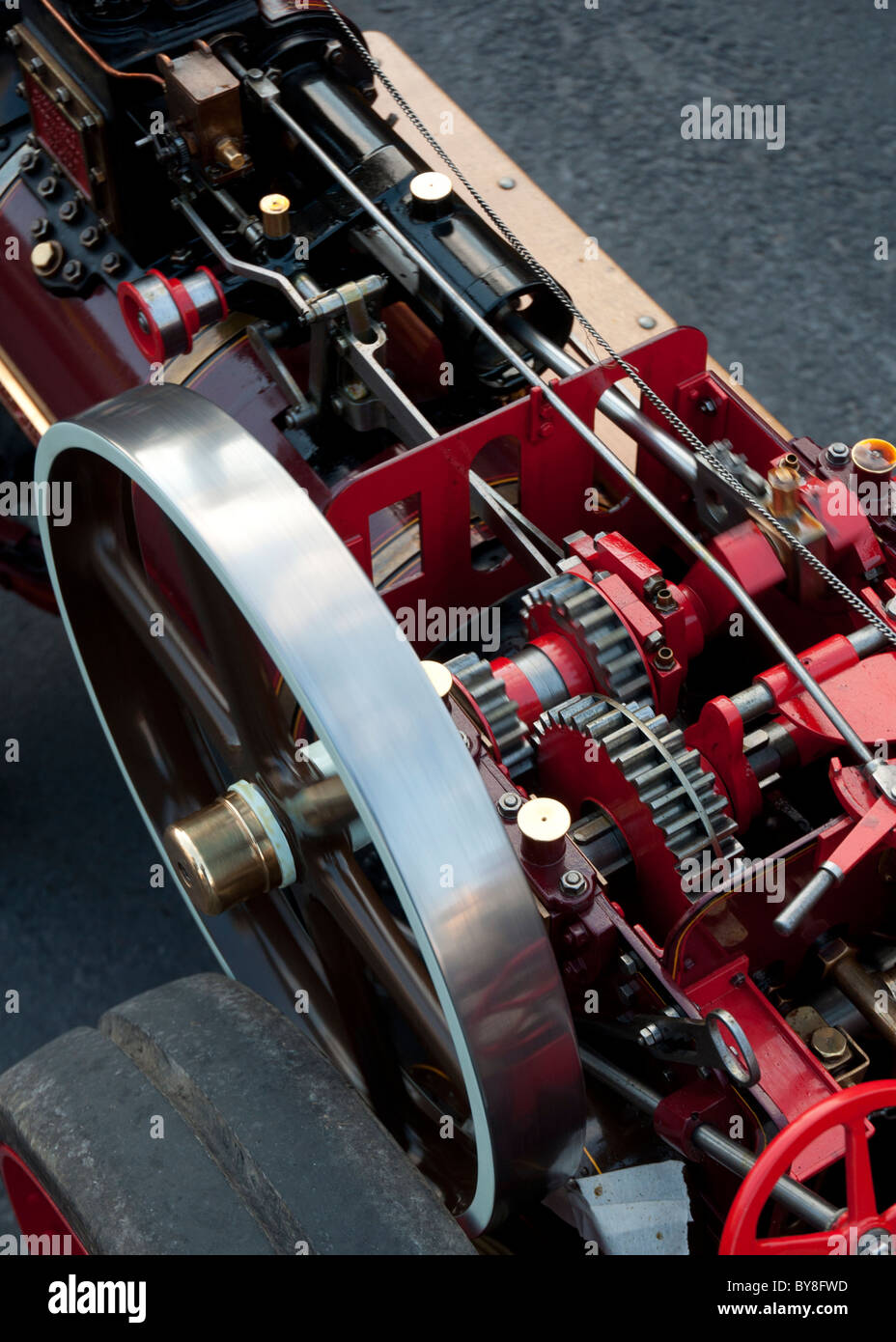 Steam Traction Engine Stock Photo - Alamy