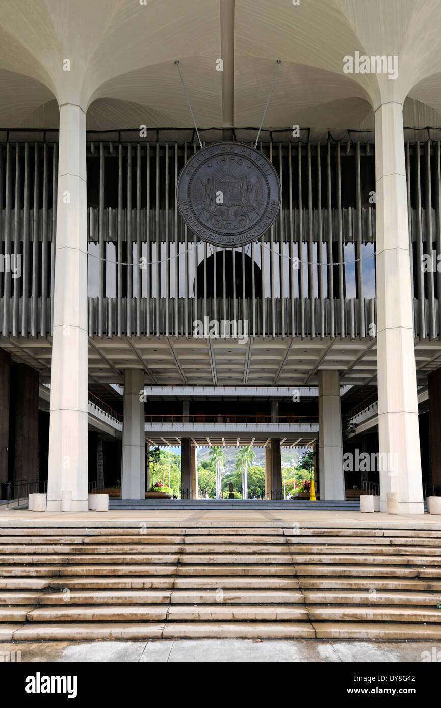 Hawaii State Capitol Building High Resolution Stock Photography and ...