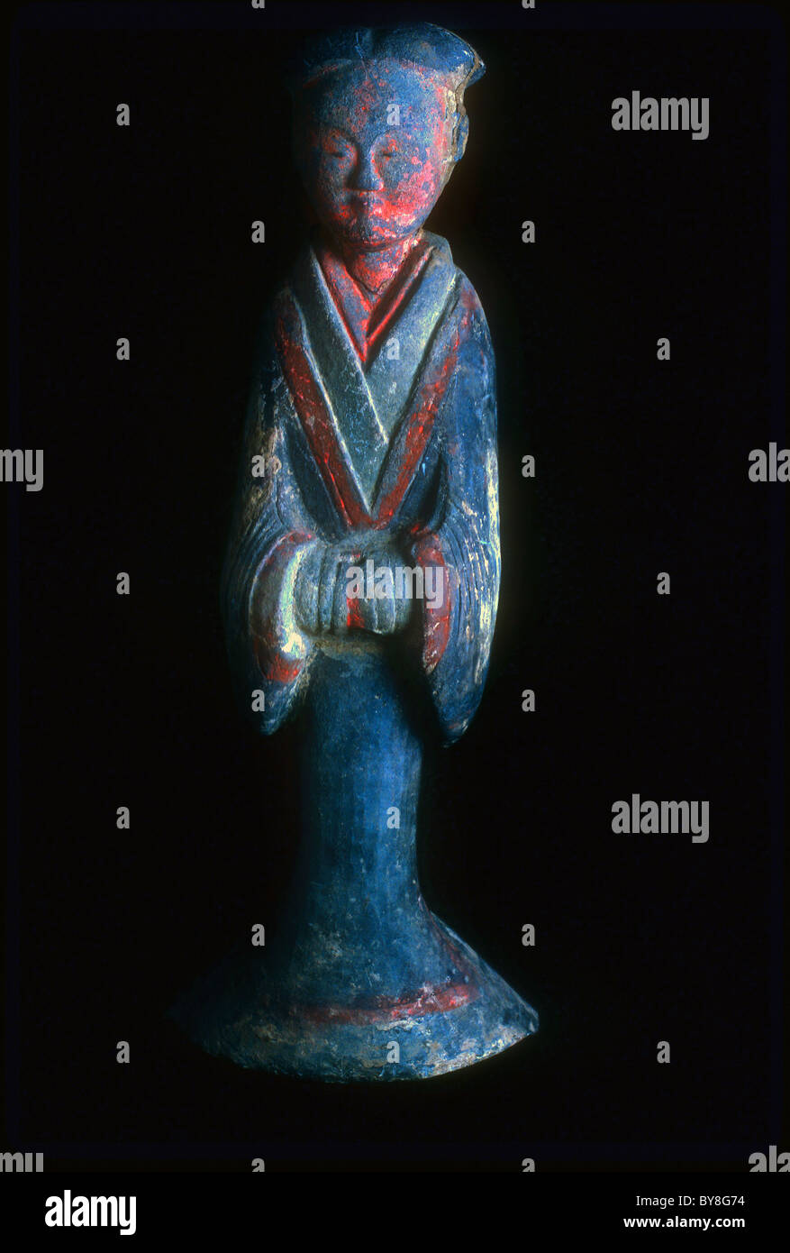 Ancient Chinese figure of a court lady Stock Photo - Alamy