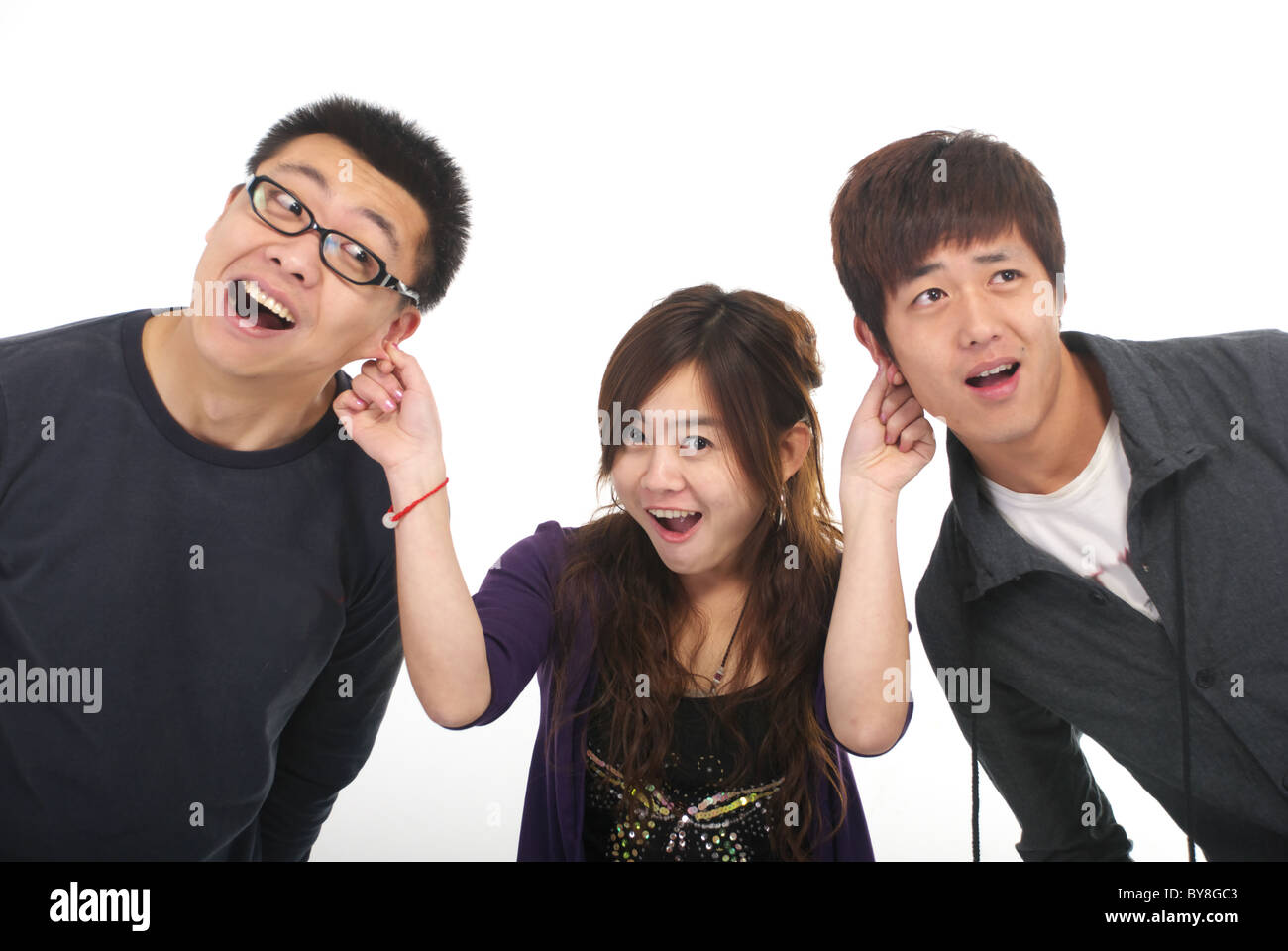 Ear pull hi-res stock photography and images - Alamy