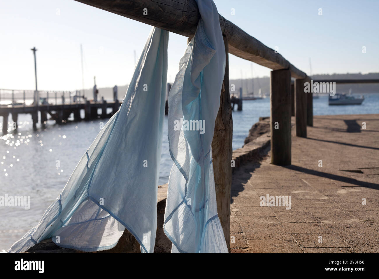 Summer dress blowing in wind at beach Stock Photo - Alamy
