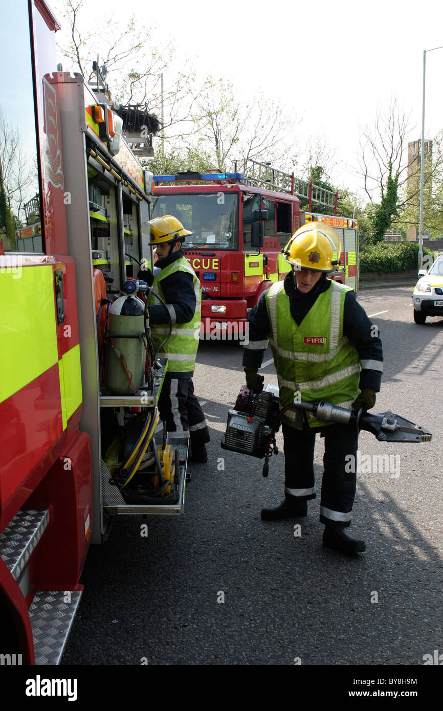 London fire brigade fru vehicle hi-res stock photography and images - Alamy
