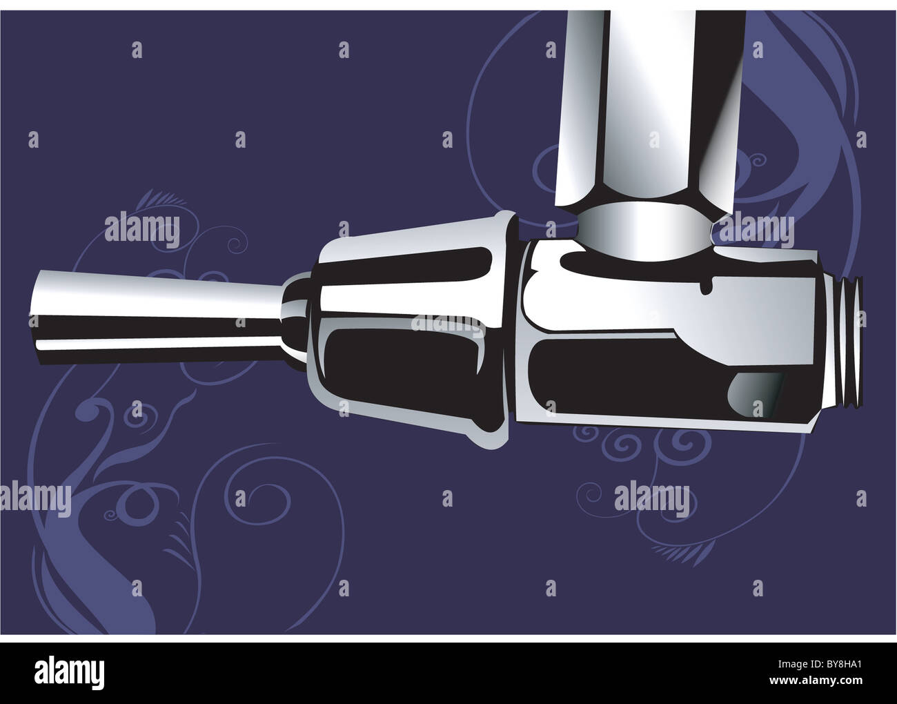 A steel coupling Stock Photo - Alamy