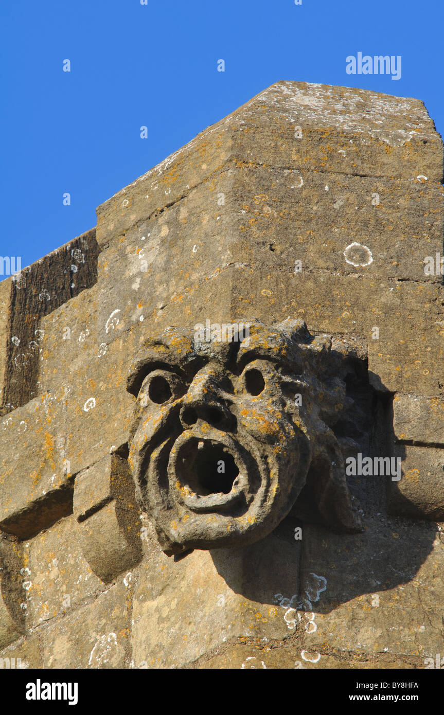 Gargoyle on Broadway Tower, Worcestershire, England, UK Stock Photo - Alamy