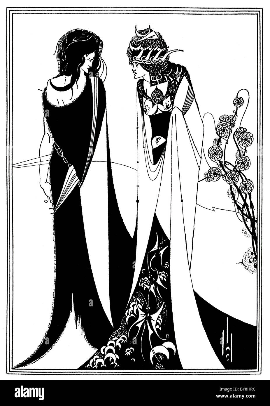 Aubrey Vincent Beardsley Salomé 1893 Stock Photo - Alamy
