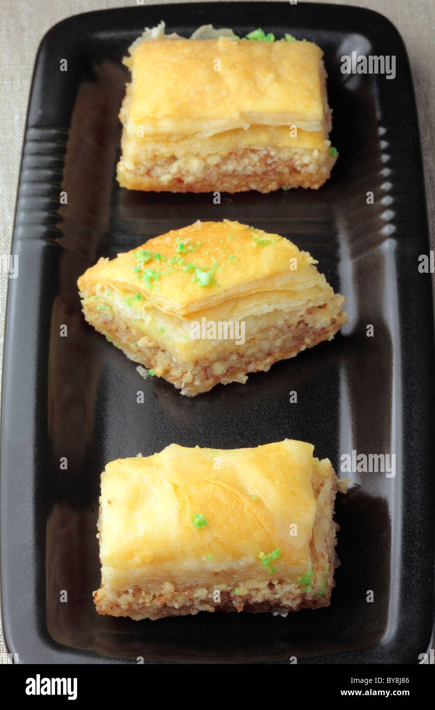 Baklava hi-res stock photography and images - Alamy