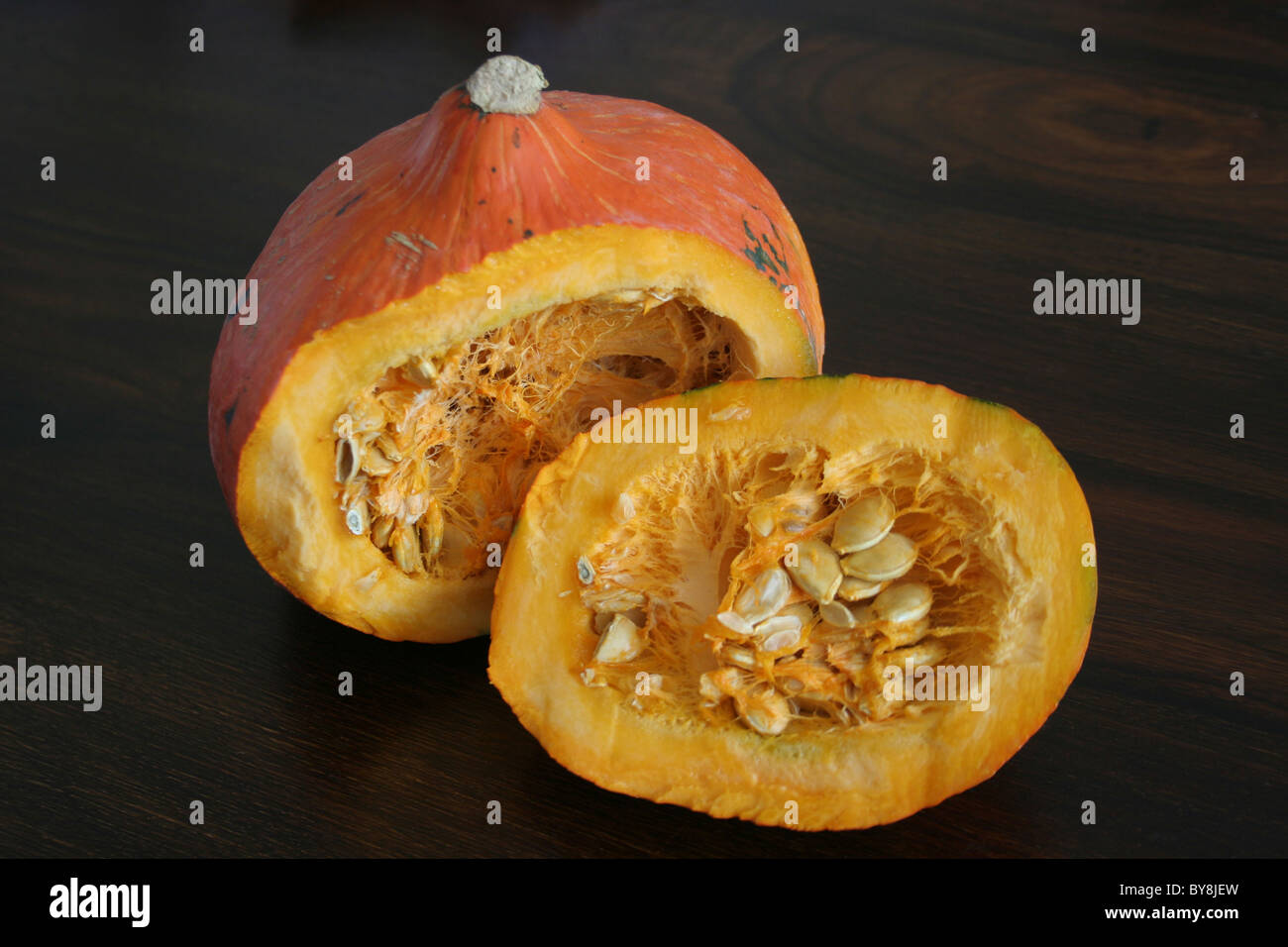 Cross section of a pumpkin hi-res stock photography and images - Alamy