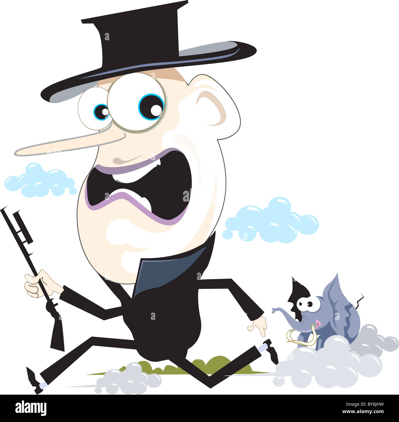 Elephant gun hi-res stock photography and images - Alamy