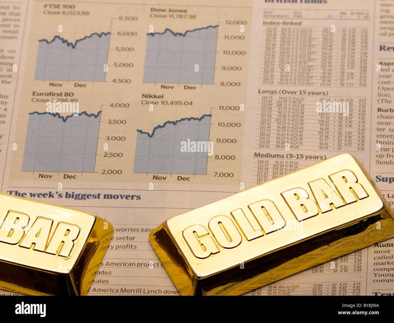 Solid gold bars hi-res stock photography and images - Alamy