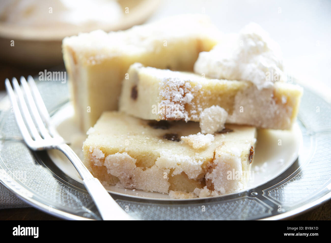 Chocolate chip sponge cake Stock Photo - Alamy