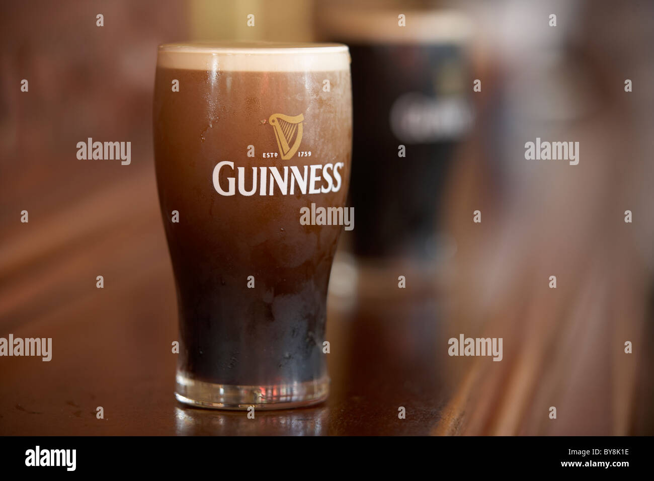 Pint of Guinness Stock Photo - Alamy