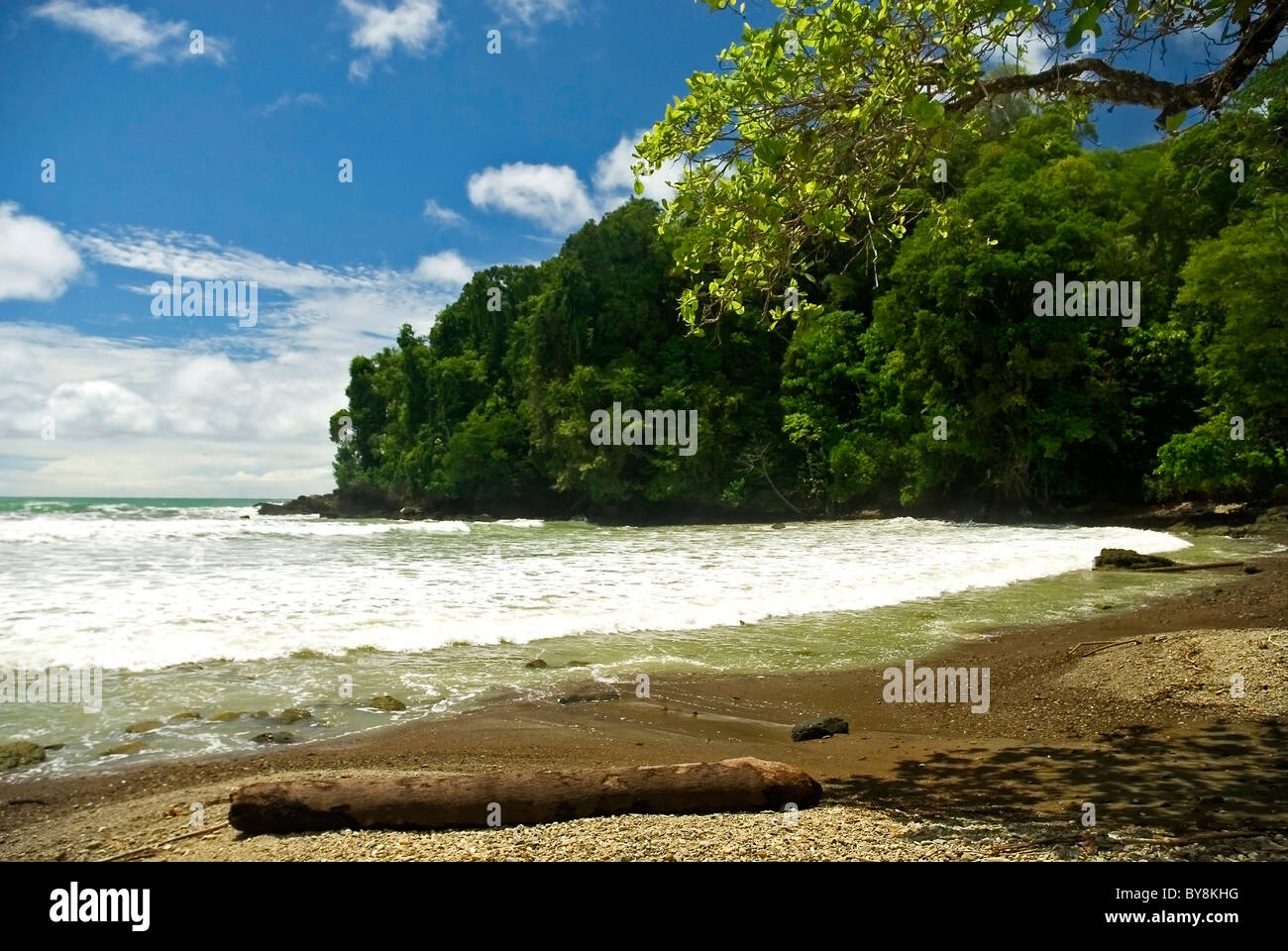 Playa Hermosa in Costa Rican pacific coast Stock Photo - Alamy