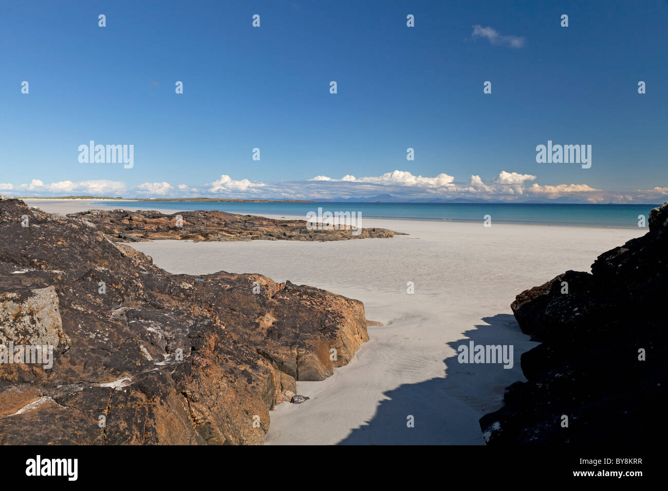 Tiree beach coastline scotland hi-res stock photography and images - Alamy